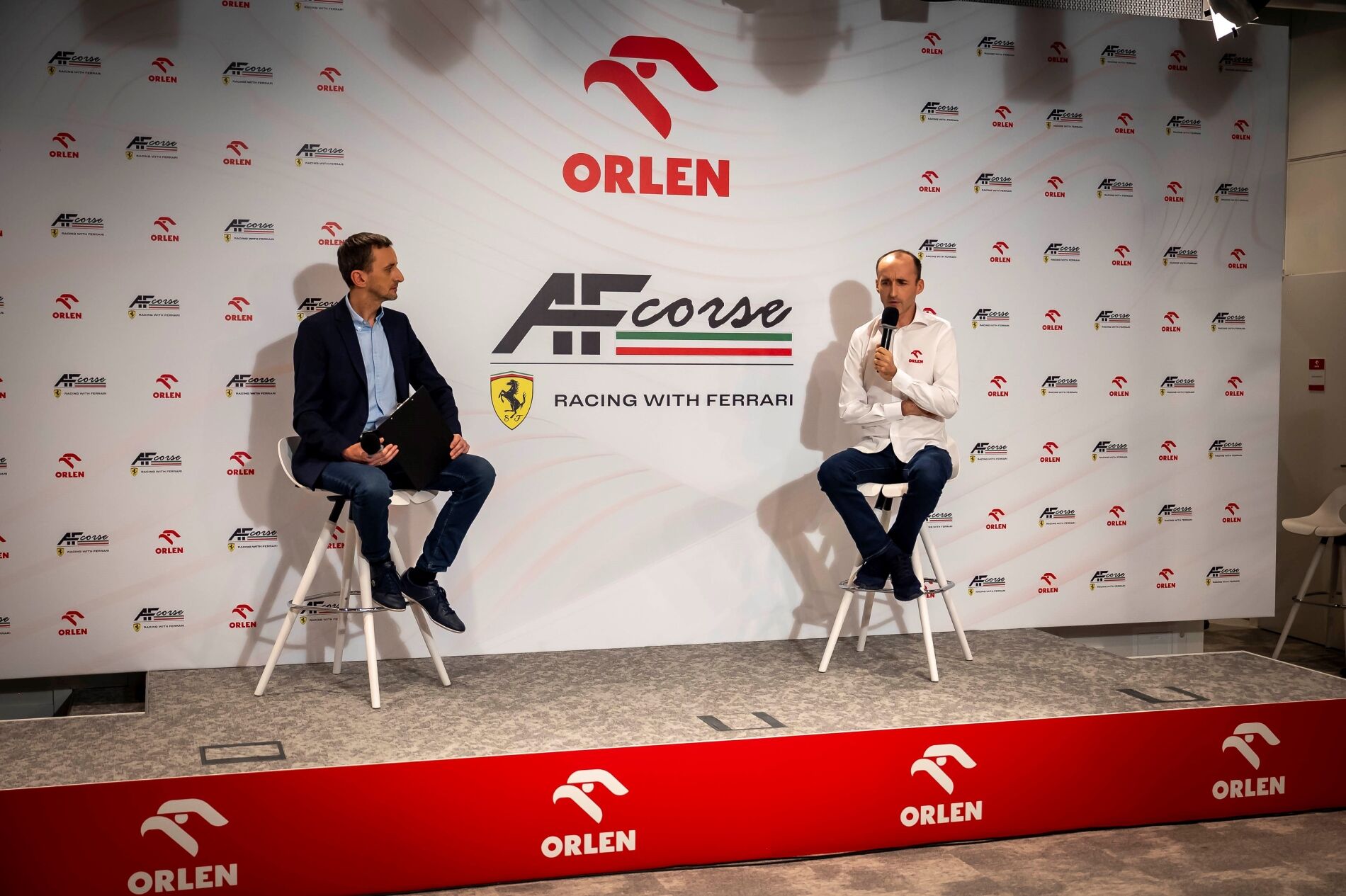 Robert Kubica w WEC 2024 z AF Corse i Ferrari